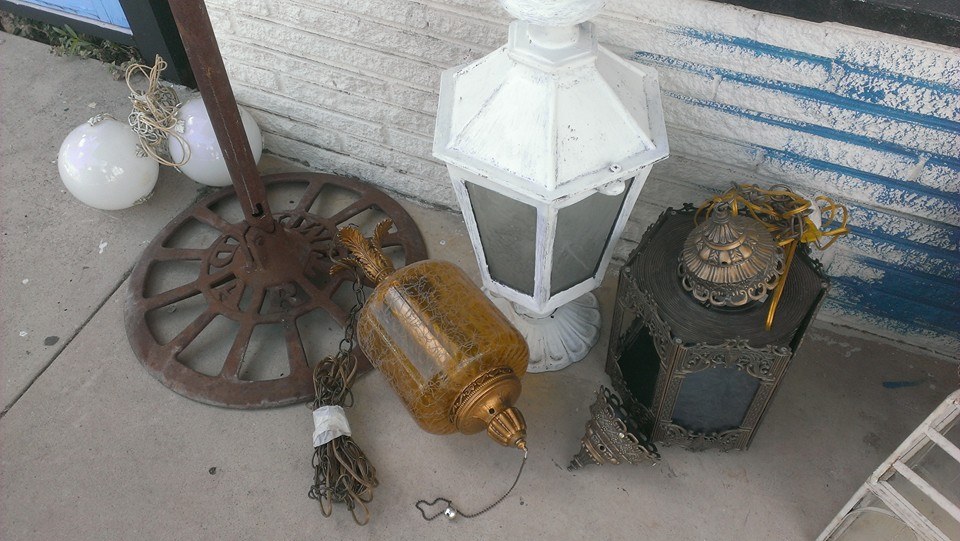 Old Is Better Than New - Used old Vintage Antique Light Fixtures ...