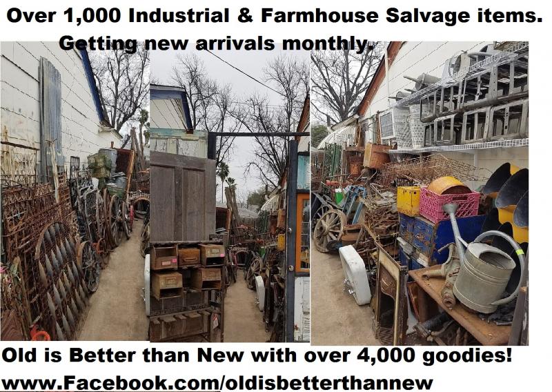 Old Is Better Than New - Old Vintage Antique Industrial or Farm items.